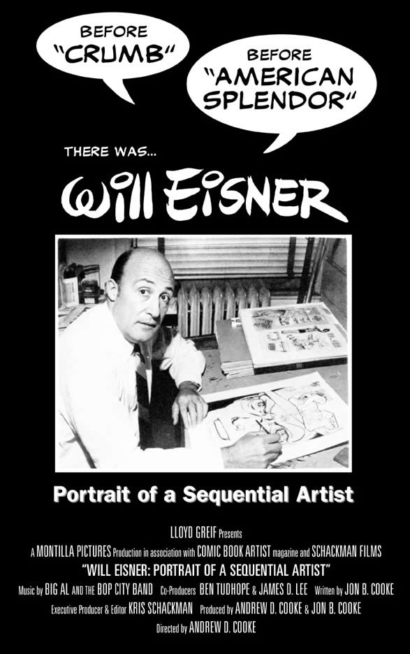 Will Eisner: Portrait of a Sequential Artist, dokumentar film vist på ...